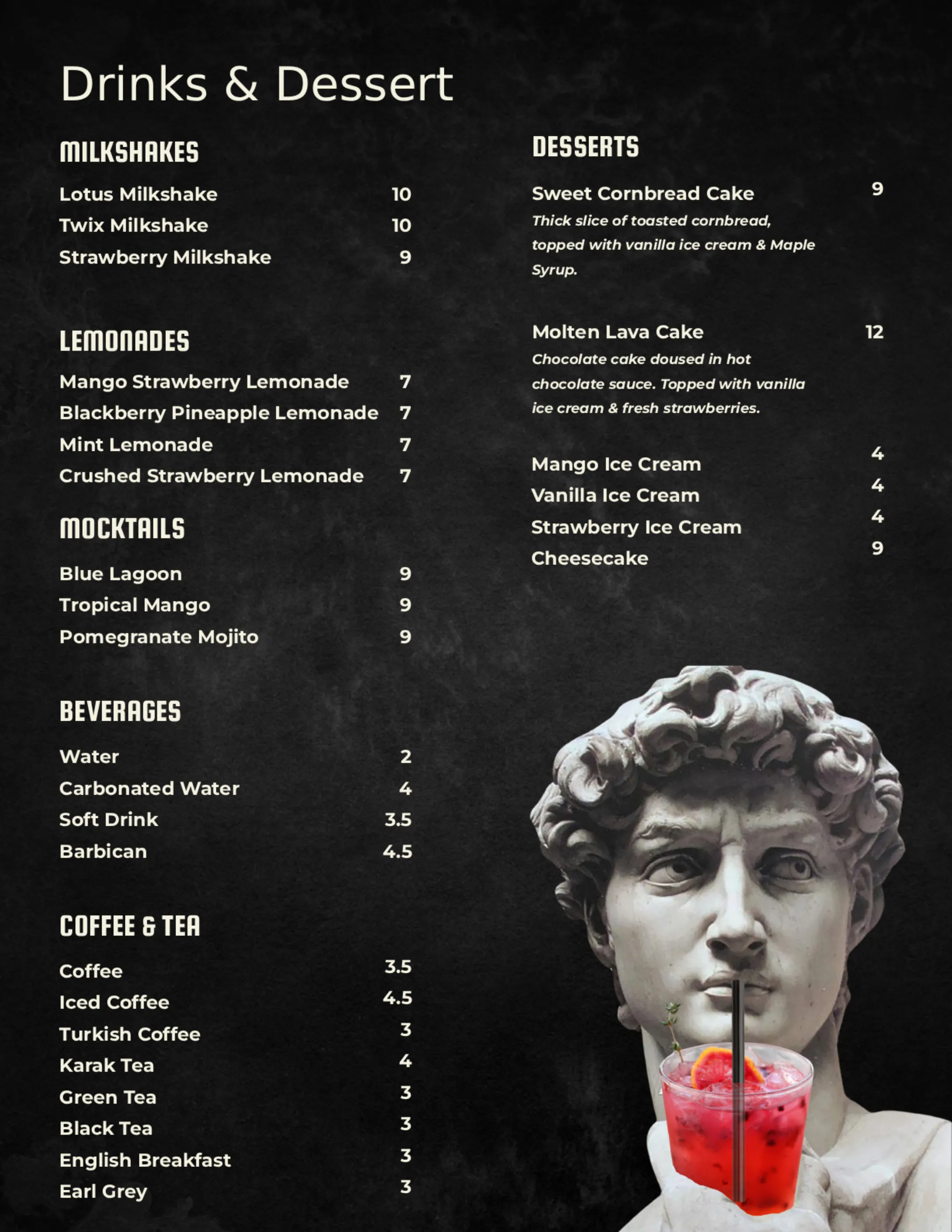 Edmonton Menu | Backyard